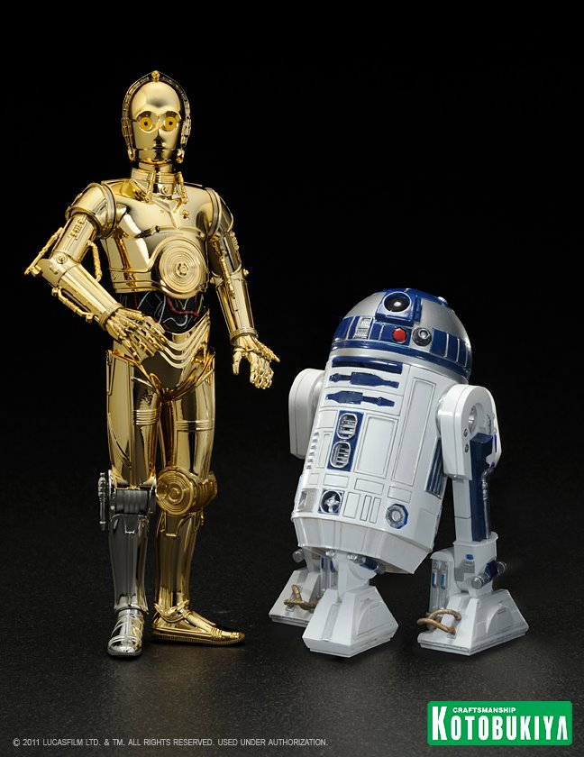 Update On Star Wars ARTFX+ C-3PO and R2-D2 - The Toyark - News