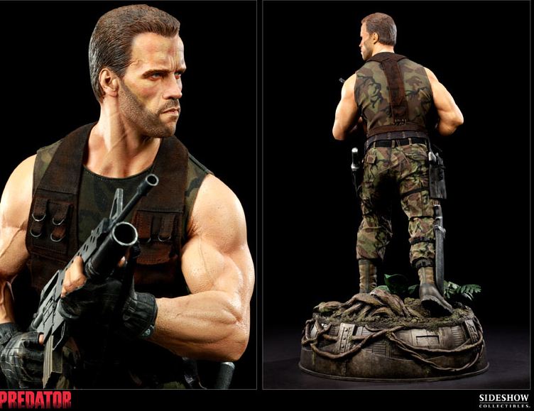 Dutch Schaefer Sideshow Exclusive Edition - The Toyark - News