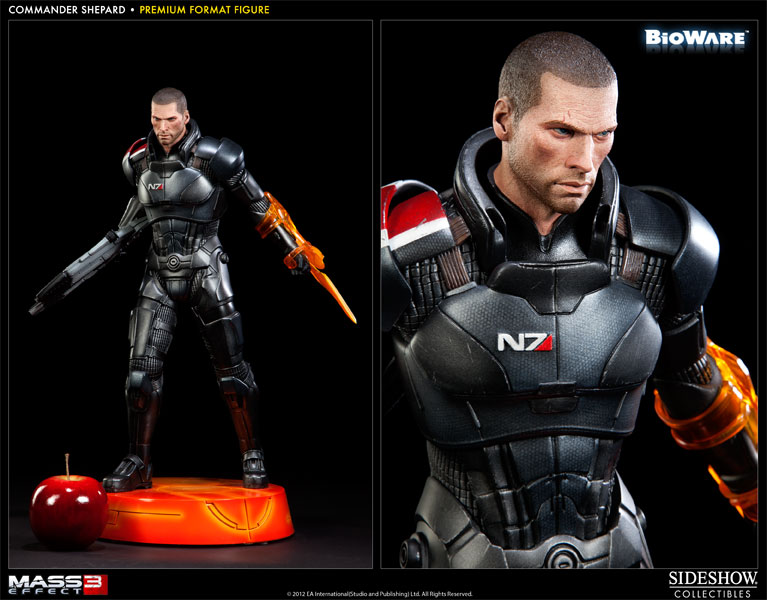 Mass Effect 3 Commander Shepard Premium Format Figure - The Toyark - News