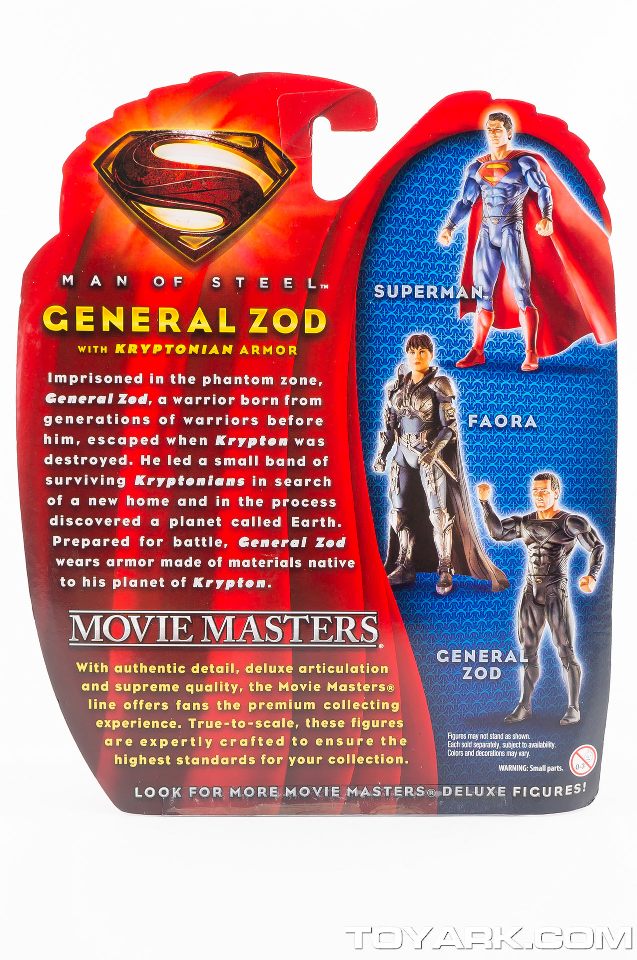 Movie Masters General Zod with Kryptonian Armor Gallery - The Toyark - News