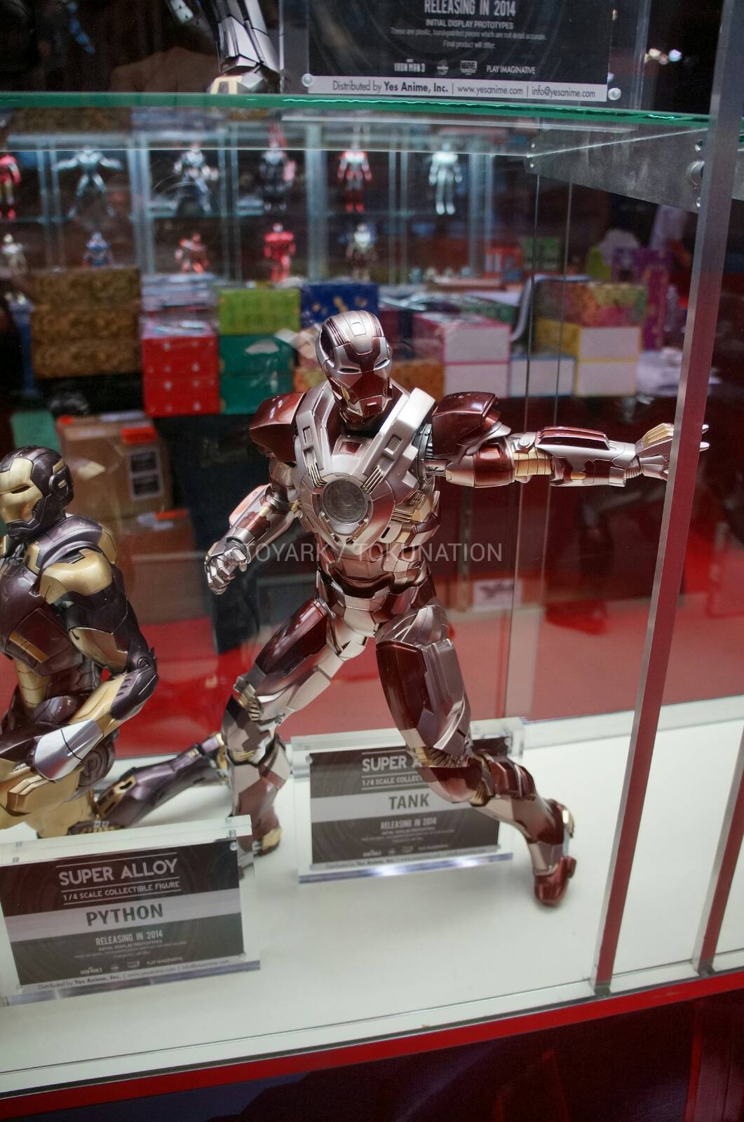NYCC 2013 - Yes Anime's 1/4 and 1/12 Scale Super Alloy Iron Man Display ...