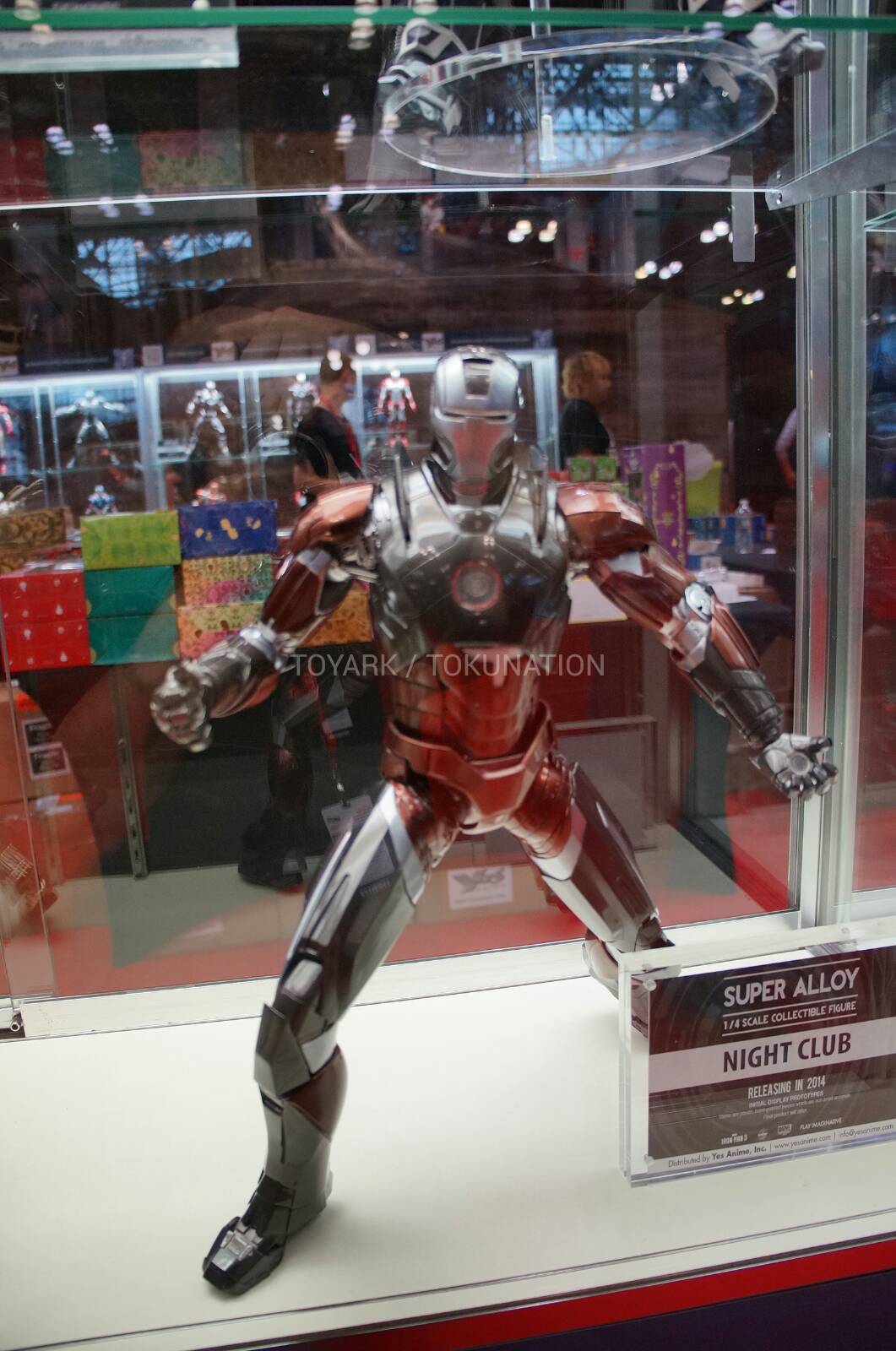 NYCC 2013 - Yes Anime's 1/4 and 1/12 Scale Super Alloy Iron Man Display ...