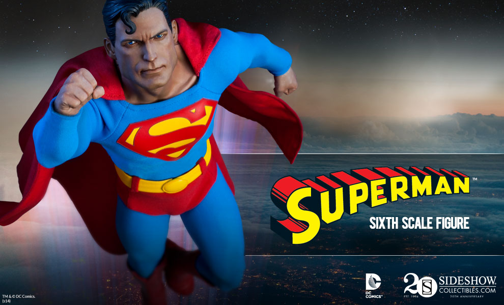 Sideshow Previews Superman Sixth Scale Figure - The Toyark - News