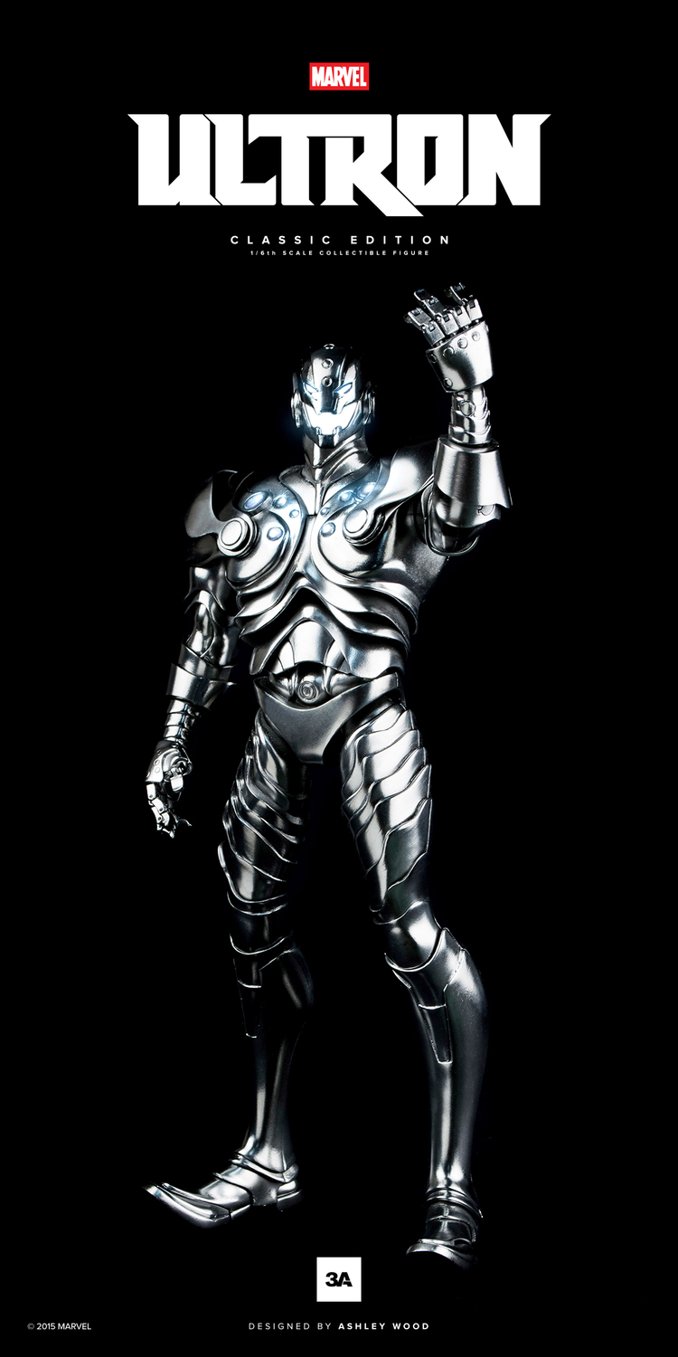New Pic of 3A Designed Ultron Figure - The Toyark - News