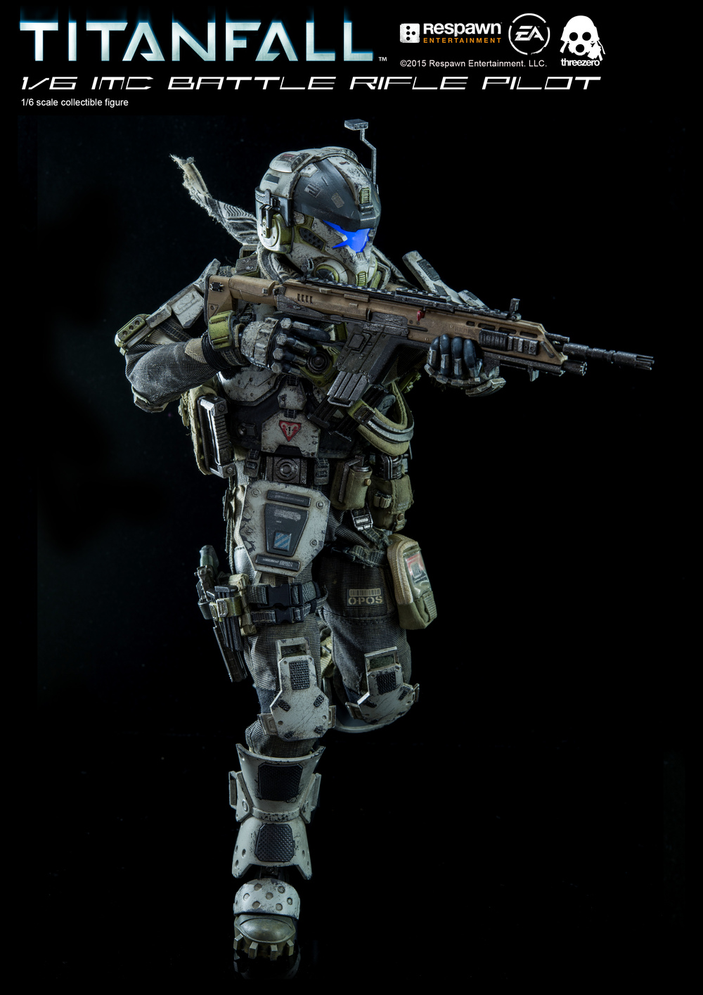 Titanfall IMC Battle Rifle Pilot by ThreeZero - The Toyark - News