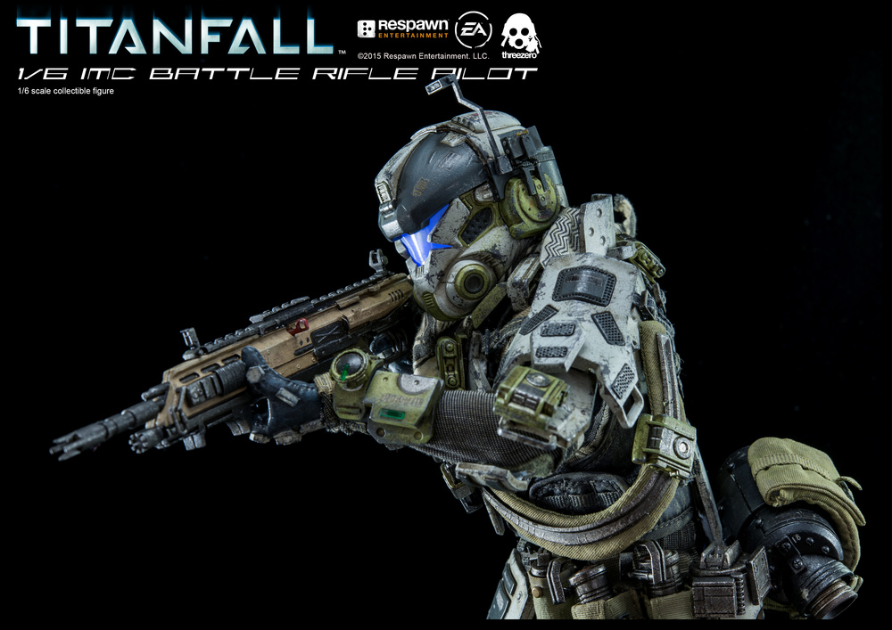 Titanfall IMC Battle Rifle Pilot by ThreeZero - The Toyark - News