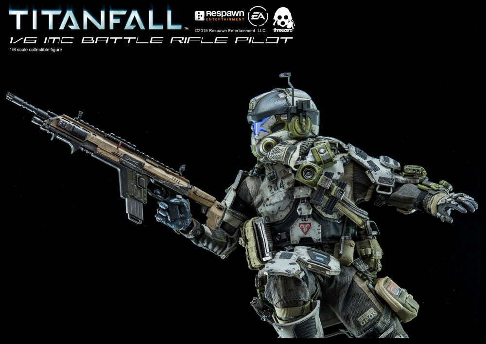Titanfall IMC Battle Rifle Pilot by ThreeZero - The Toyark - News