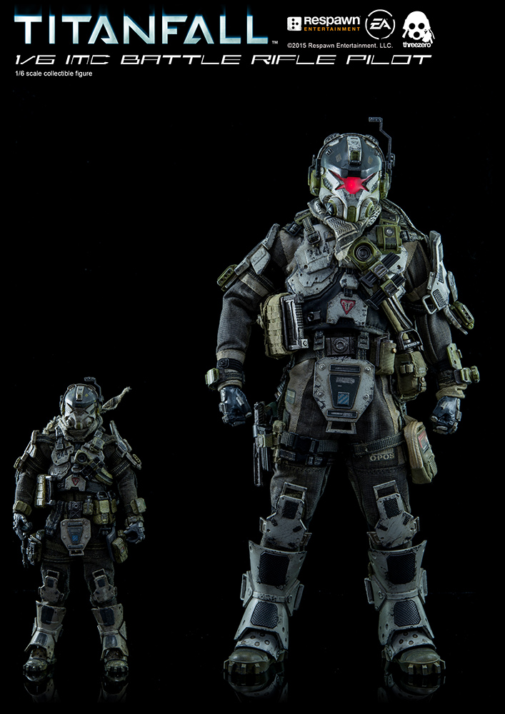 Titanfall IMC Battle Rifle Pilot by ThreeZero - The Toyark - News