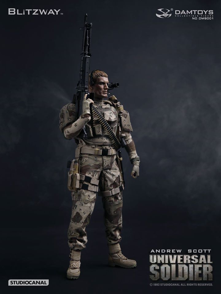 Damtoys 1/6 Scale Universal Soldier Figures - The Toyark - News