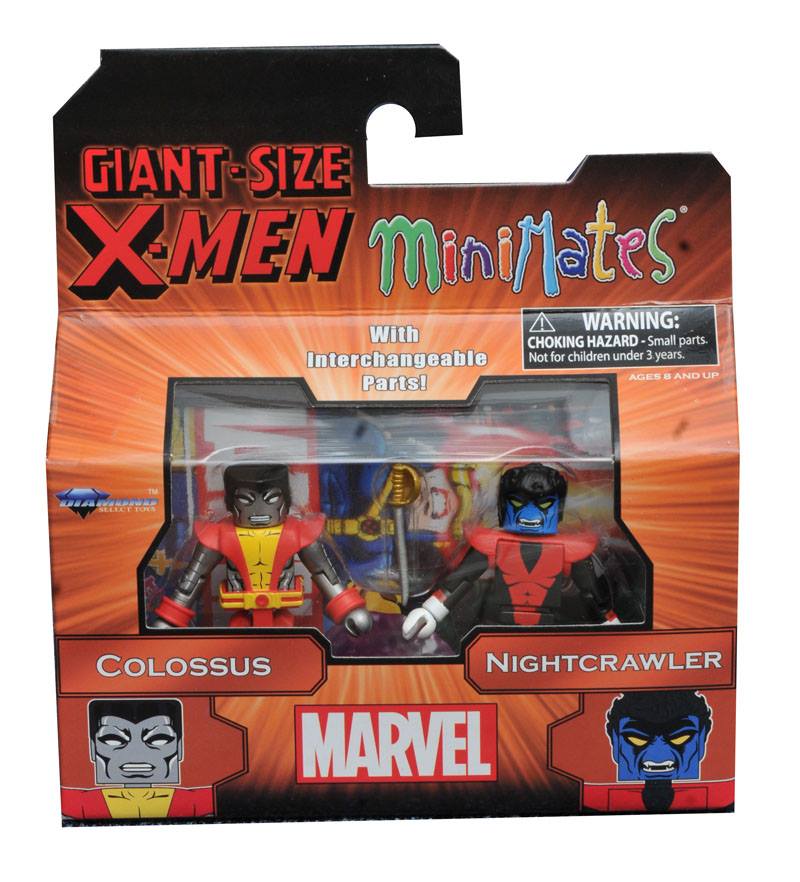 DST Giant Sized X-Men Comics Inspired Minimates Photos - The Toyark - News
