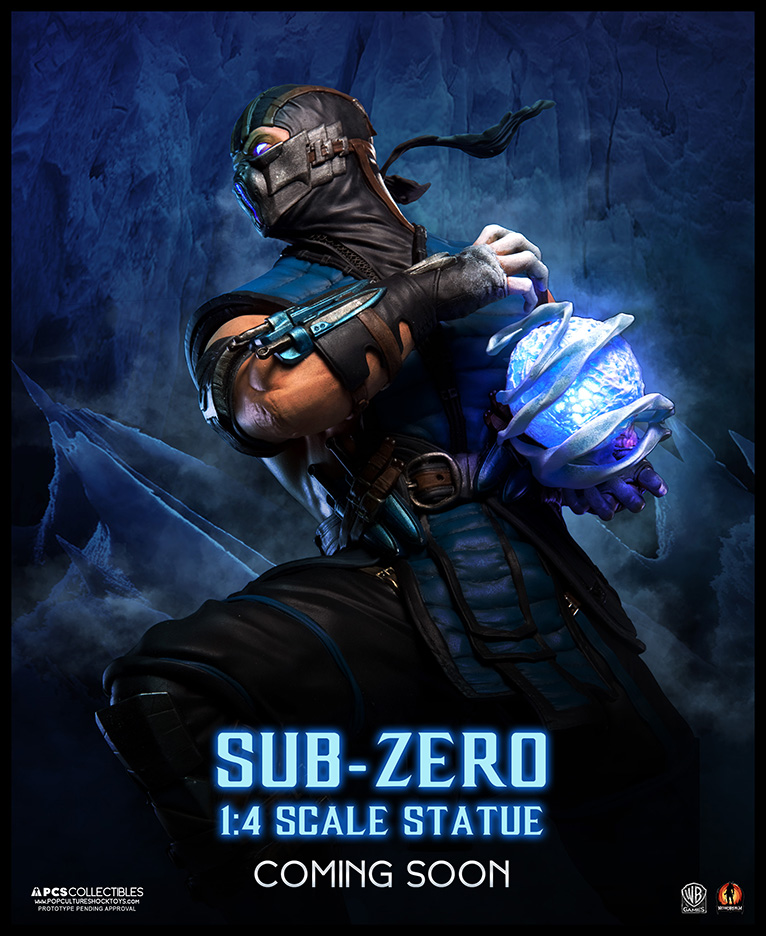 Pop Culture Shock Sub-Zero Mortal Kombat X Statue Preview - The Toyark ...