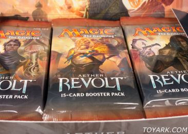 Magic: The Gathering Aether Revolt Bust A Box Photo Shoot - The Toyark ...