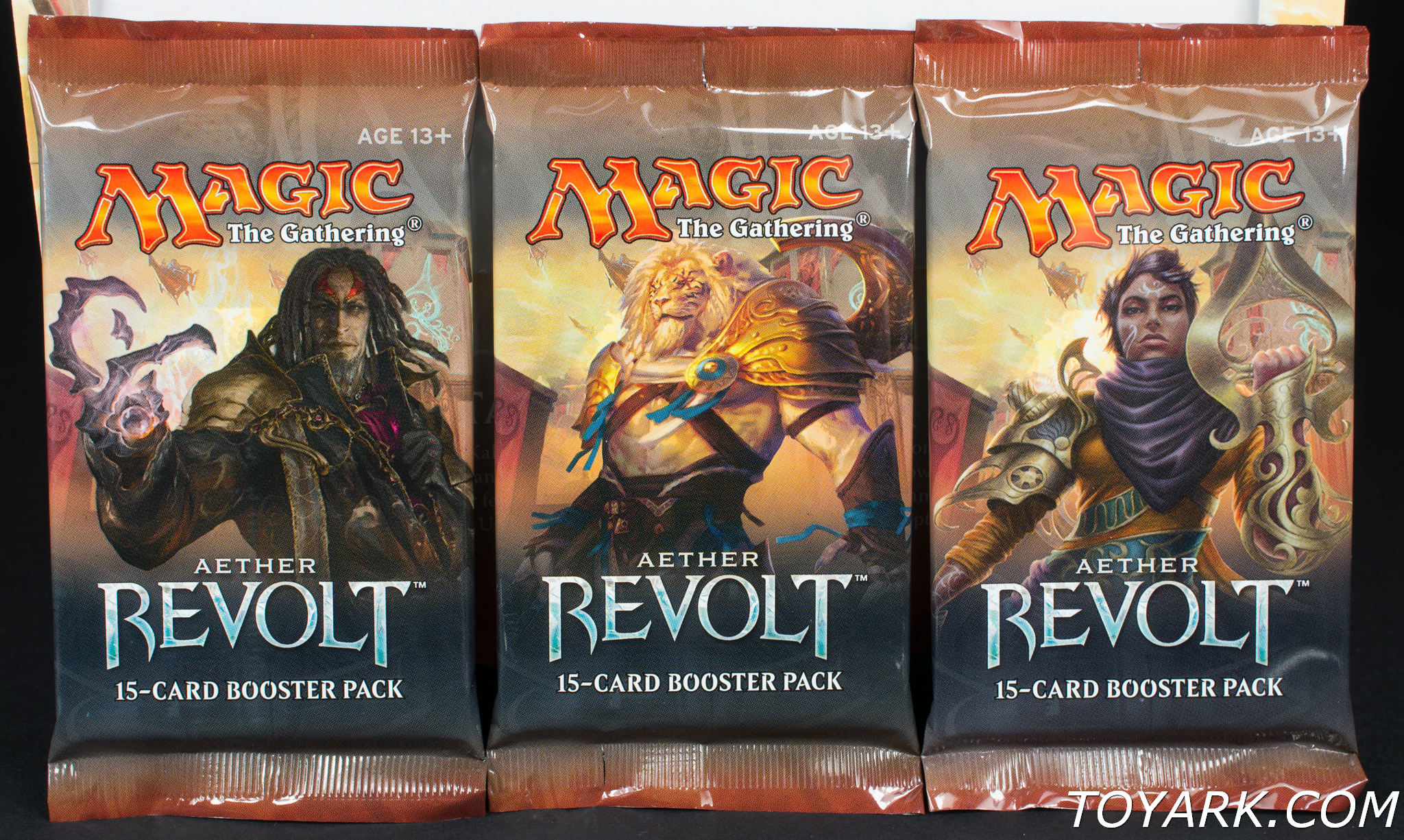 Magic: The Gathering Aether Revolt Bust A Box Photo Shoot - The Toyark ...
