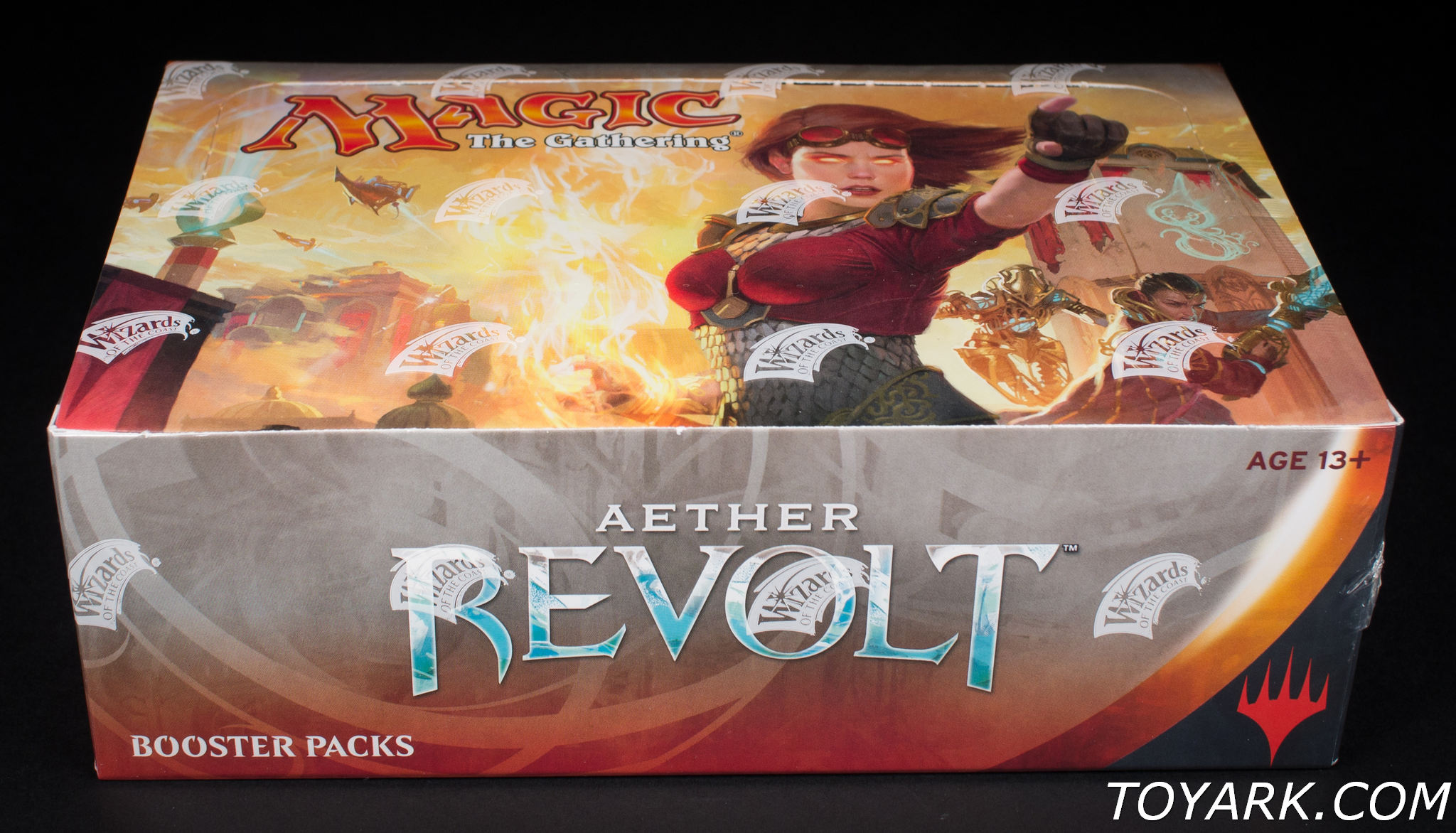Magic: The Gathering Aether Revolt Bust A Box Photo Shoot - The Toyark ...