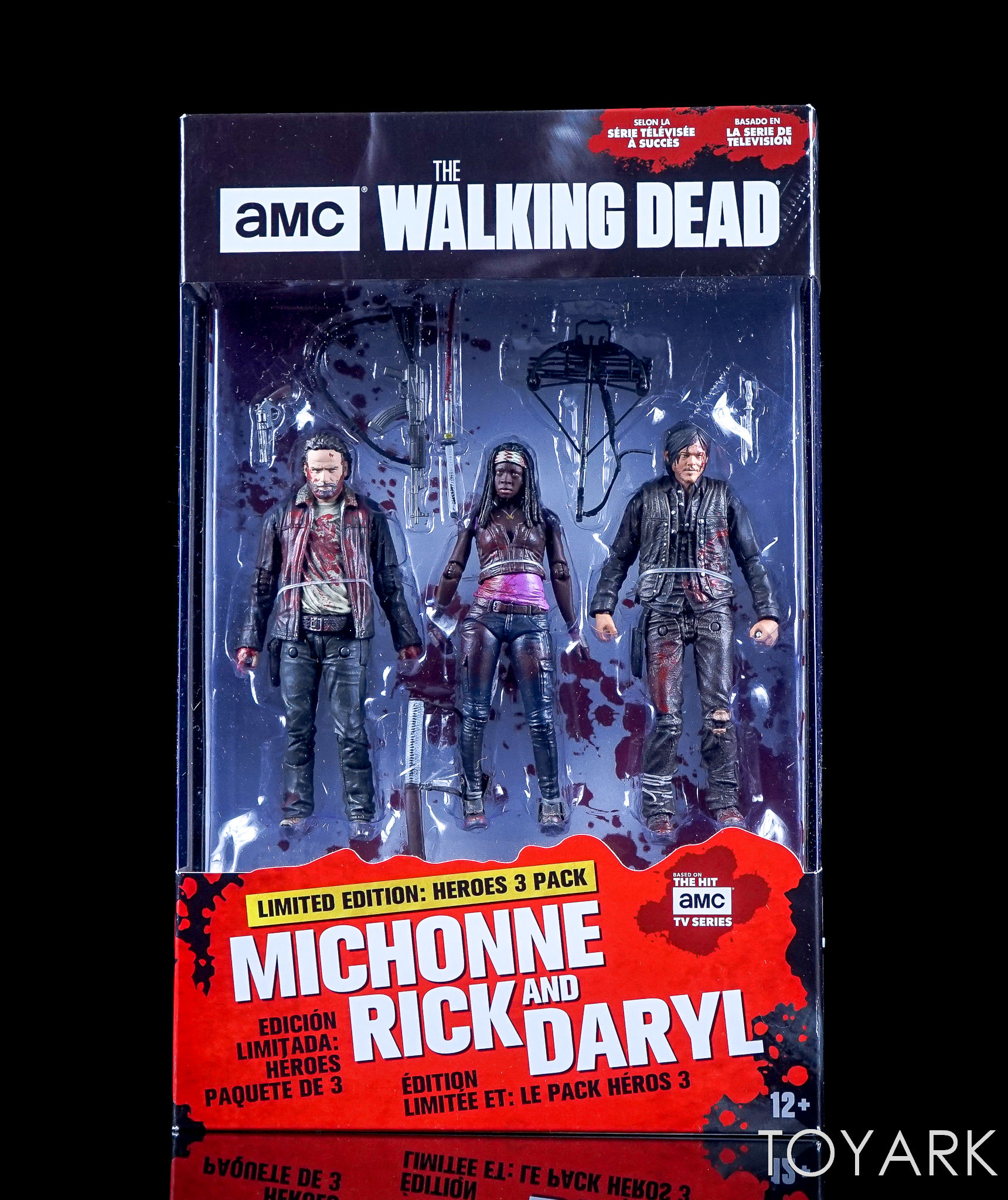McFarlane Toys The Walking Dead Heroes 3-Pack - Toyark Photo Shoot ...