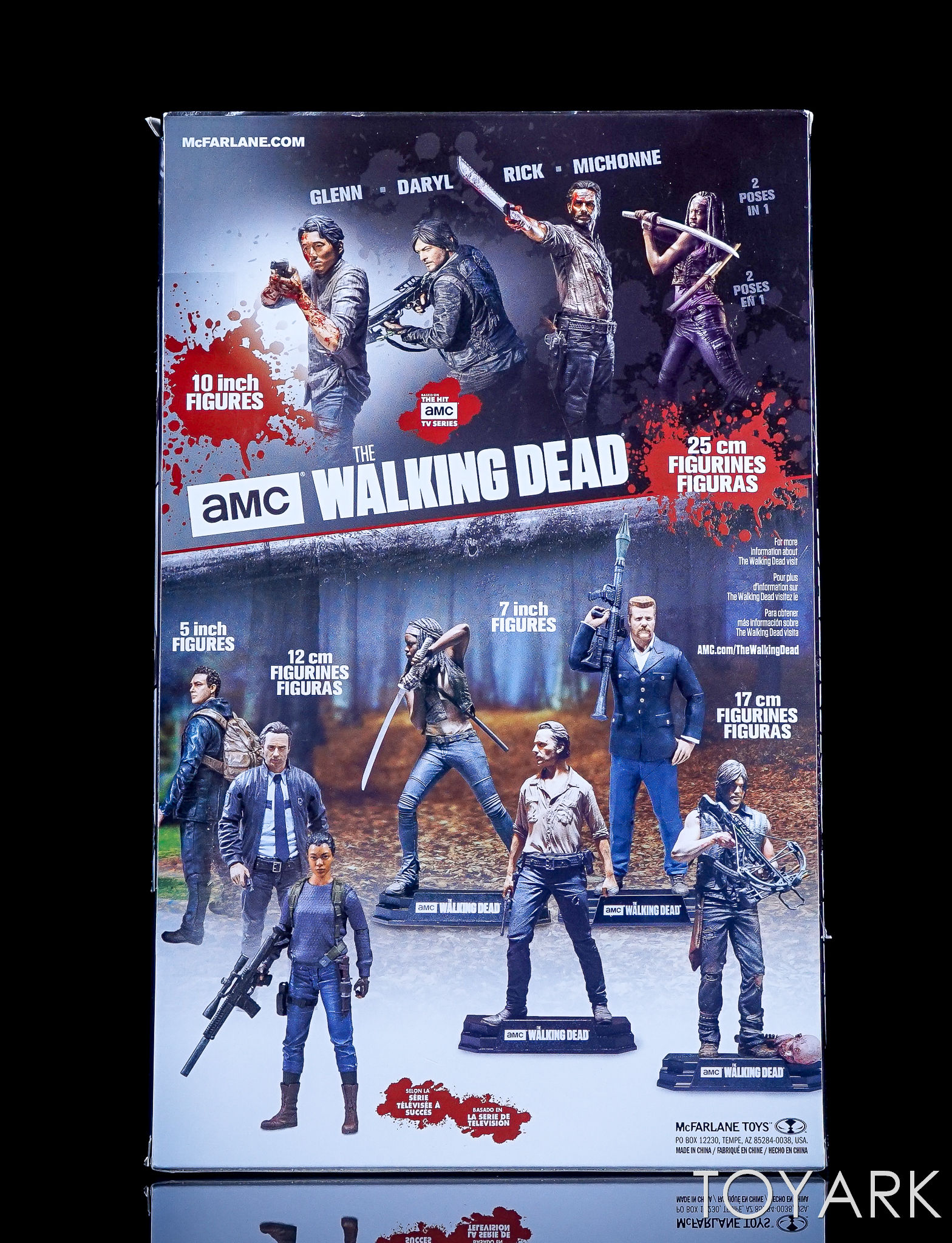 McFarlane Toys The Walking Dead Heroes 3-Pack - Toyark Photo Shoot ...
