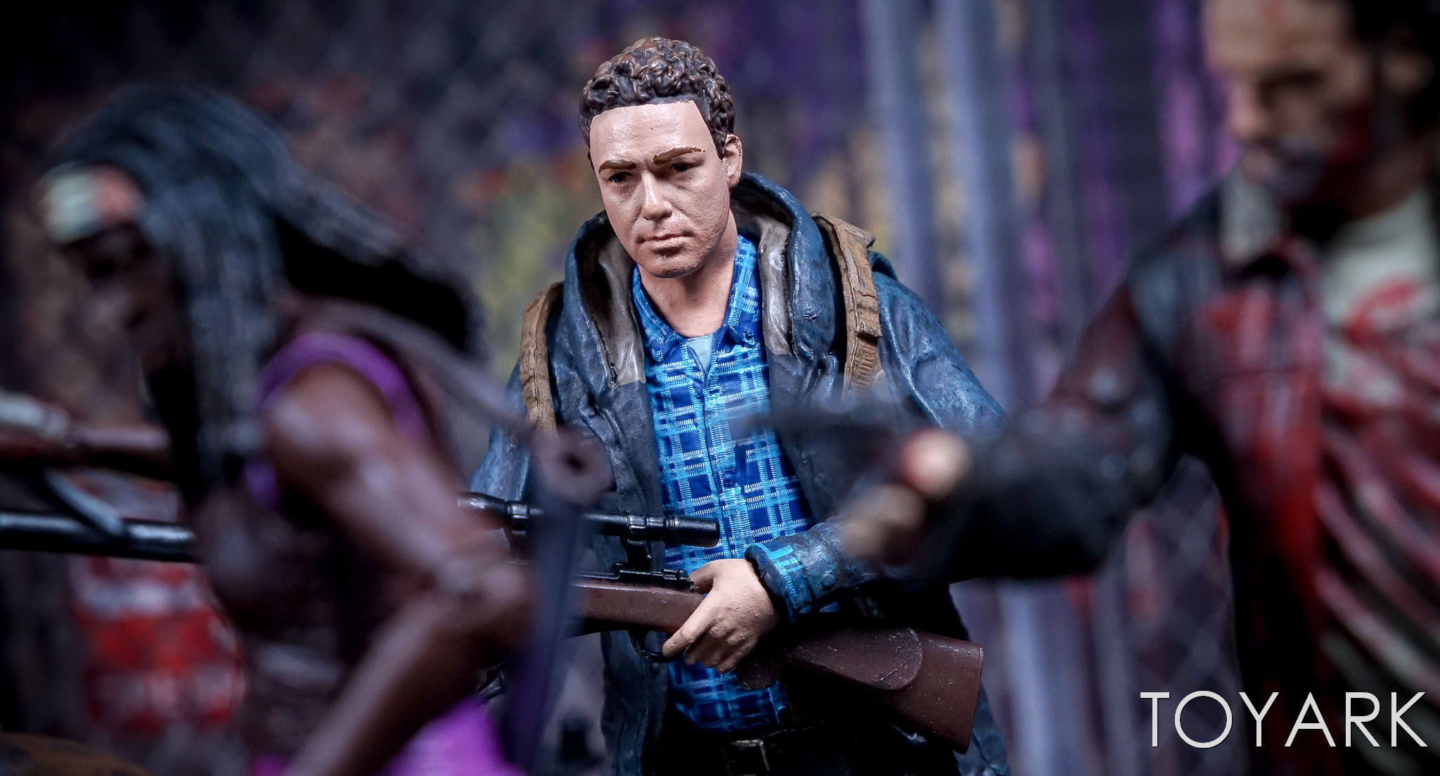McFarlane Toys The Walking Dead Heroes 3-Pack - Toyark Photo Shoot ...