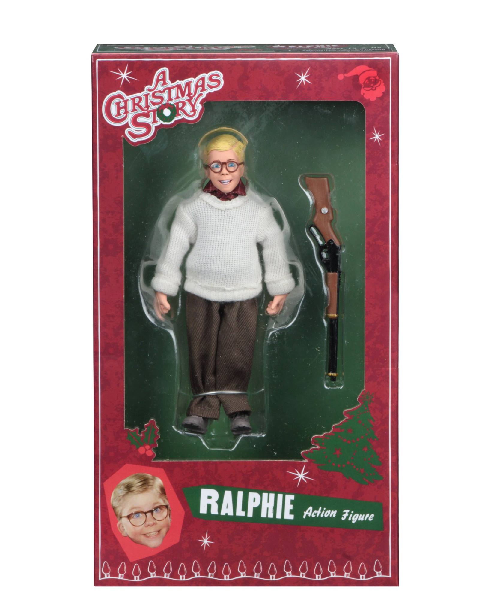 Packaging Photos of the A Christmas Story Mego Style Figures by NECA ...