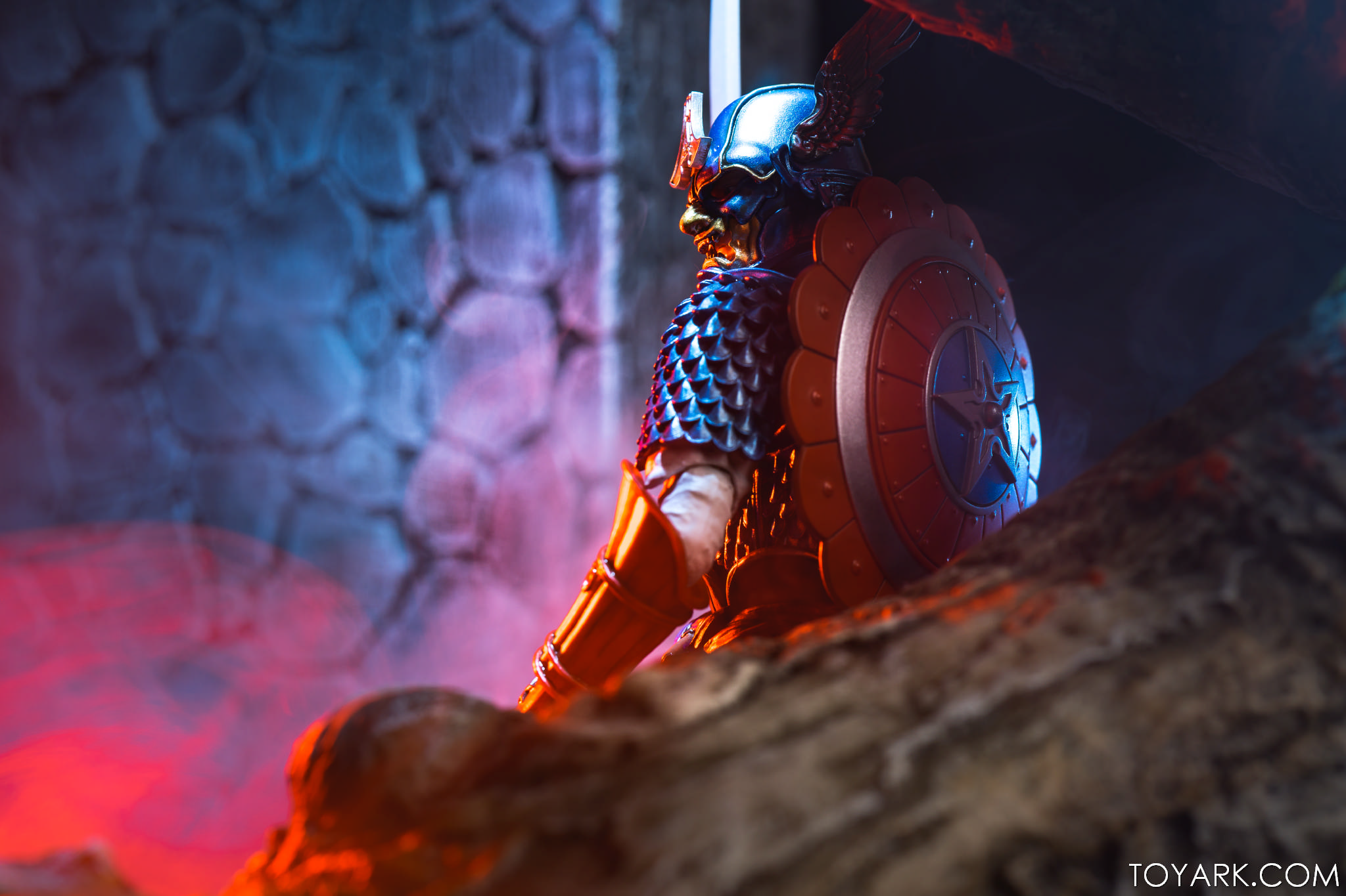 Marvel Manga Realization Captain America Detailed Images - The Toyark ...