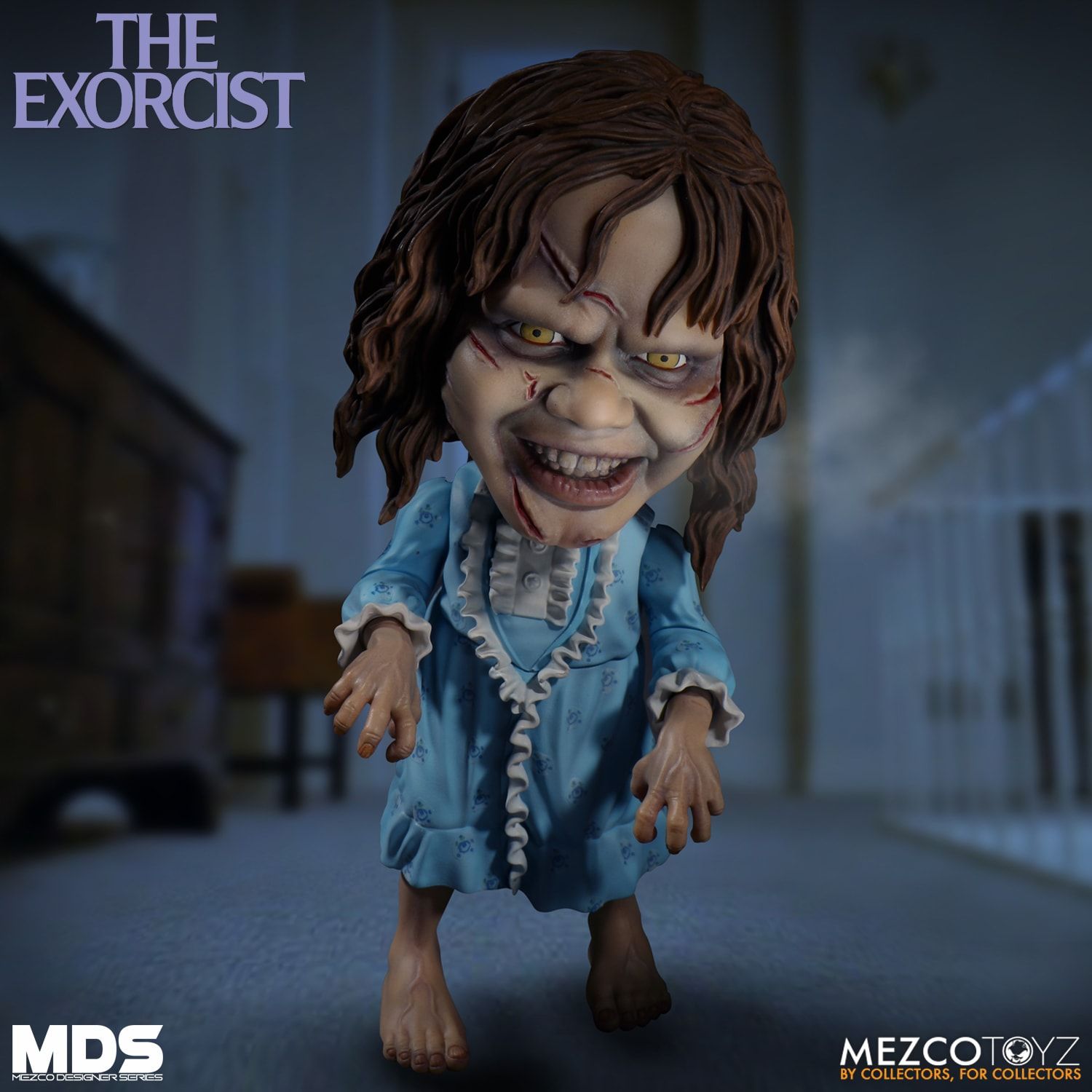 The Exorcist - Regan Designer Series Figure by Mezco Toyz - The Toyark ...