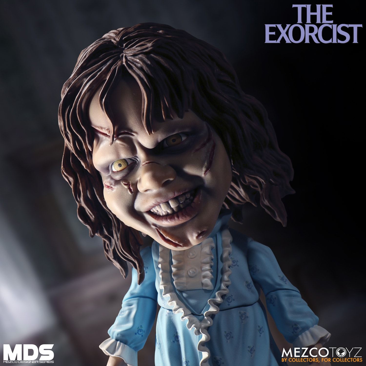 The Exorcist - Regan Designer Series Figure by Mezco Toyz - The Toyark ...