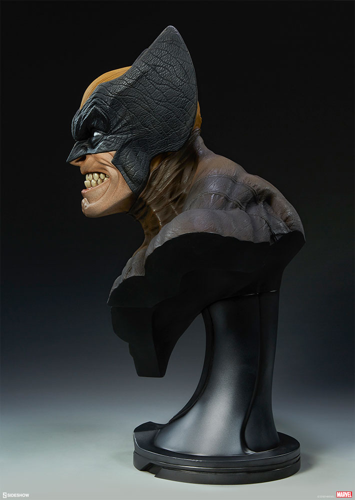 Marvel Comics Wolverine Life Size Bust by Sideshow - The Toyark - News