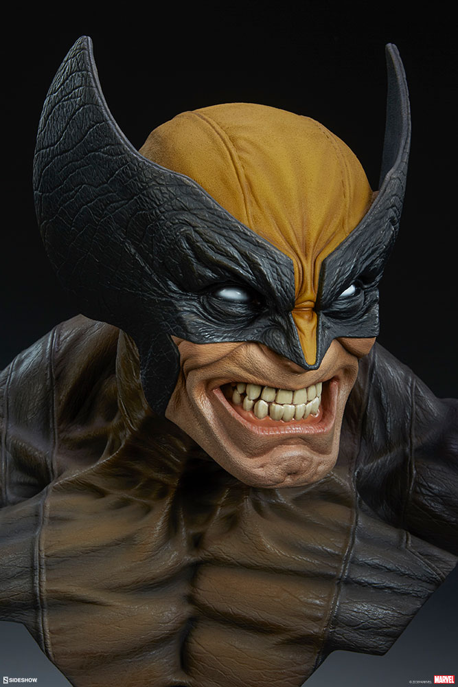 Marvel Comics Wolverine Life Size Bust by Sideshow - The Toyark - News