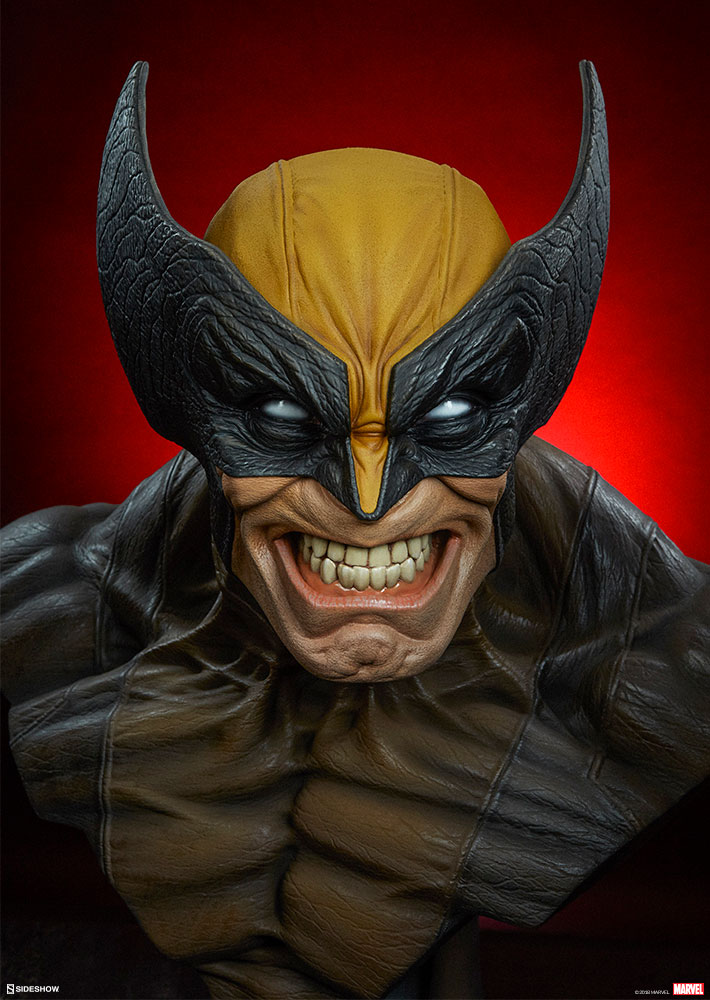 Marvel Comics Wolverine Life Size Bust by Sideshow - The Toyark - News
