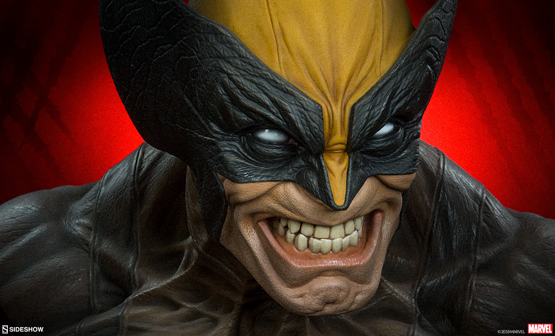 Marvel Comics Wolverine Life Size Bust by Sideshow - The Toyark - News