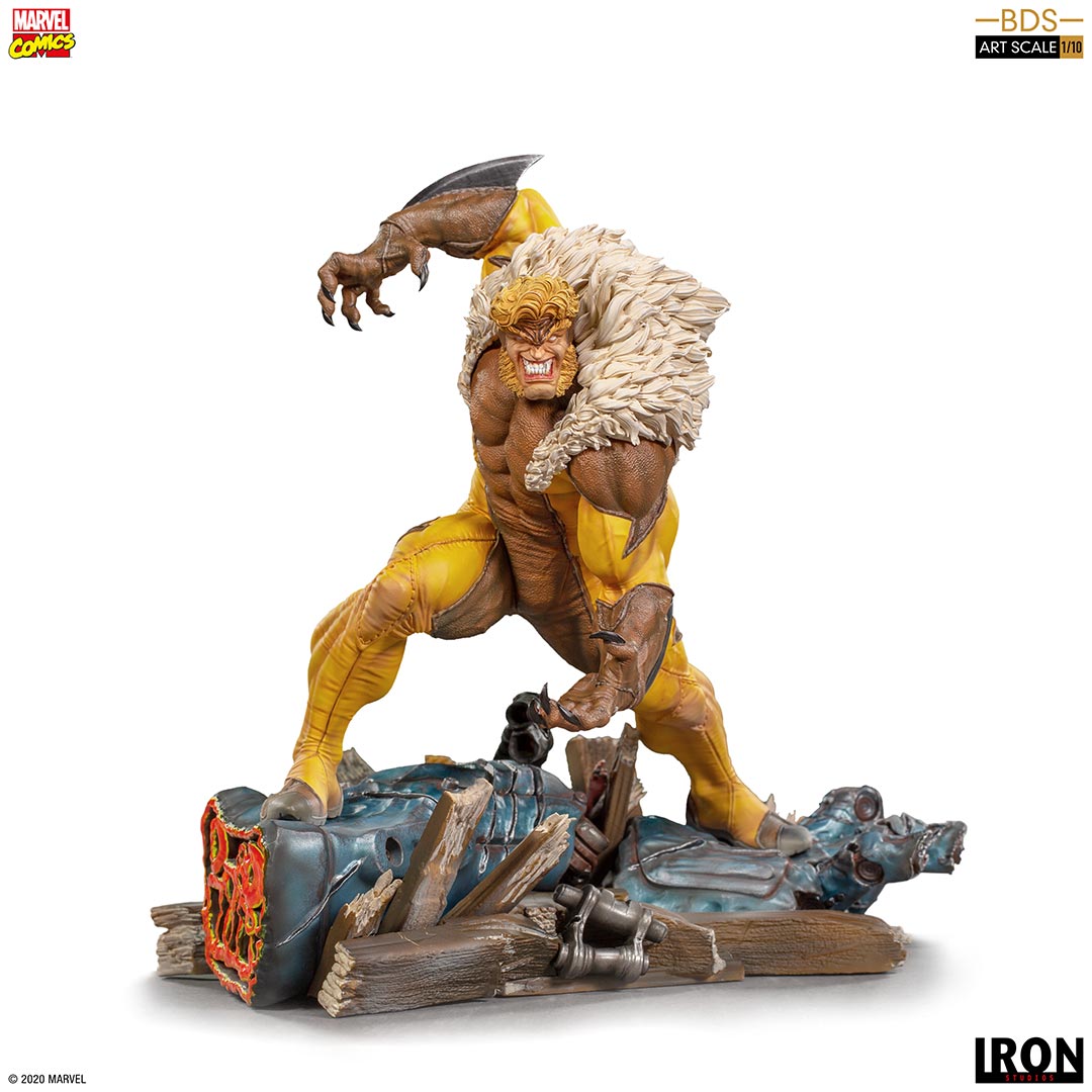 Marvel Comics – Sabretooth Statue by Iron Studios - The Toyark - News