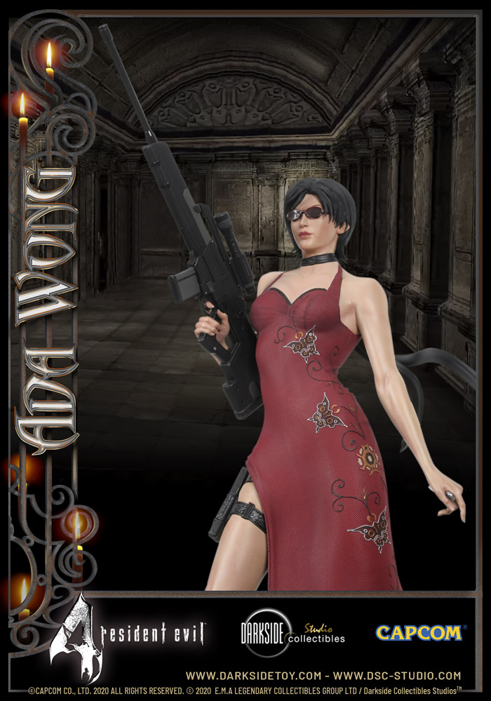 Resident Evil 4 - Ada Wong Statue by Darkside Collectibles Studio - The Toyark - News