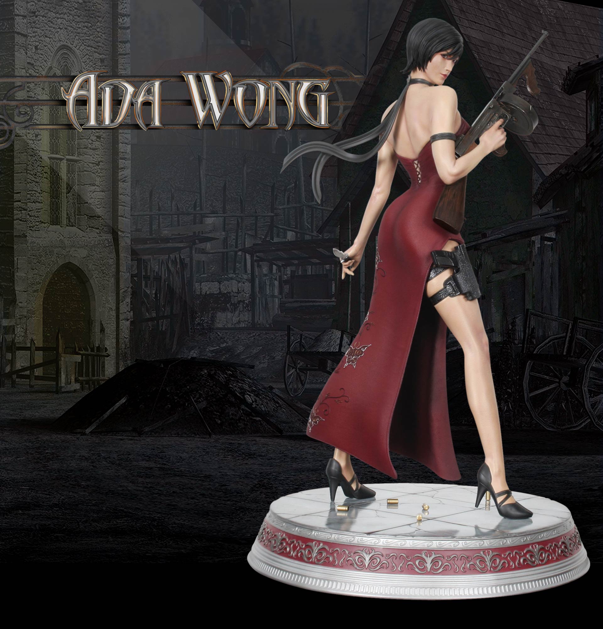 Resident Evil 4 - Ada Wong Statue by Darkside Collectibles Studio - The Toyark - News