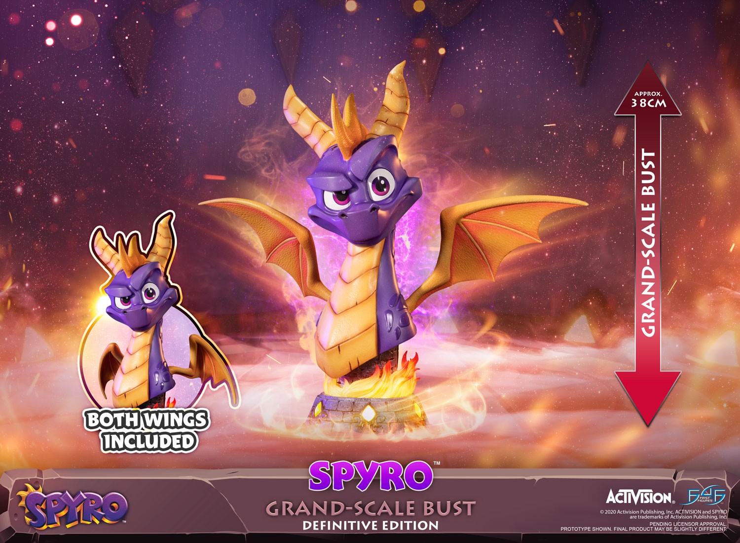 Spyro the Dragon Busts by First4Figures - The Toyark - News
