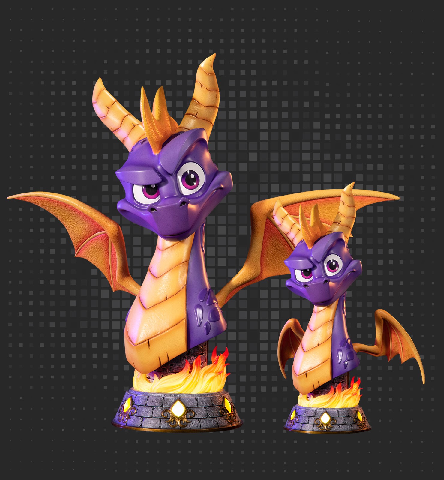 Spyro the Dragon Busts by First4Figures - The Toyark - News