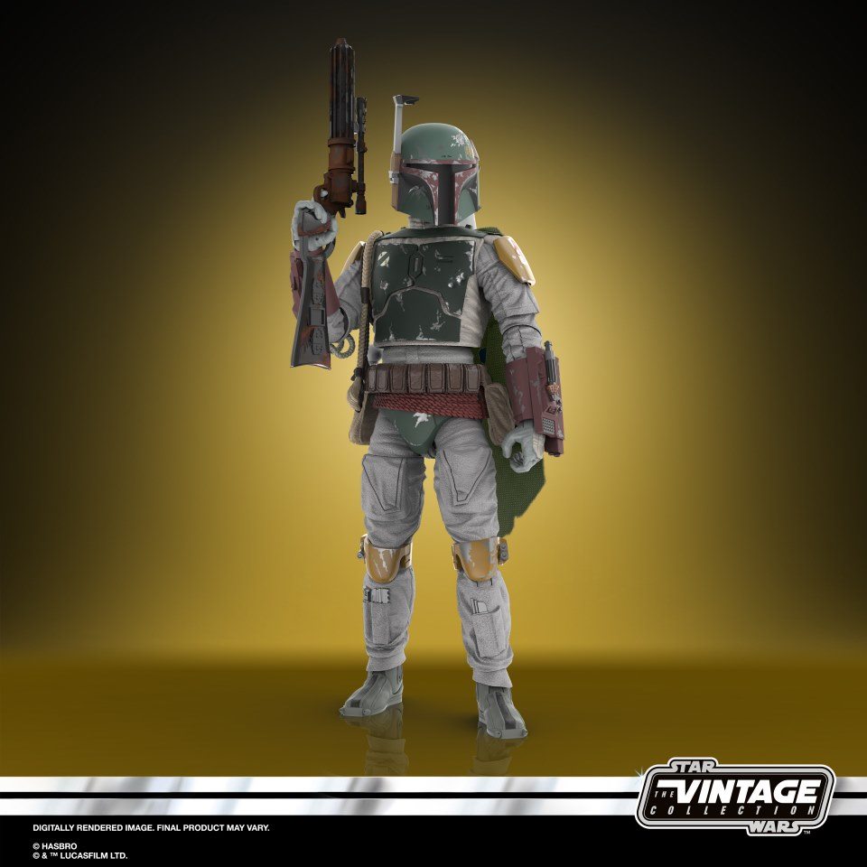Star Wars The Vintage Collection - Return of the Jedi Boba Fett Figure ...