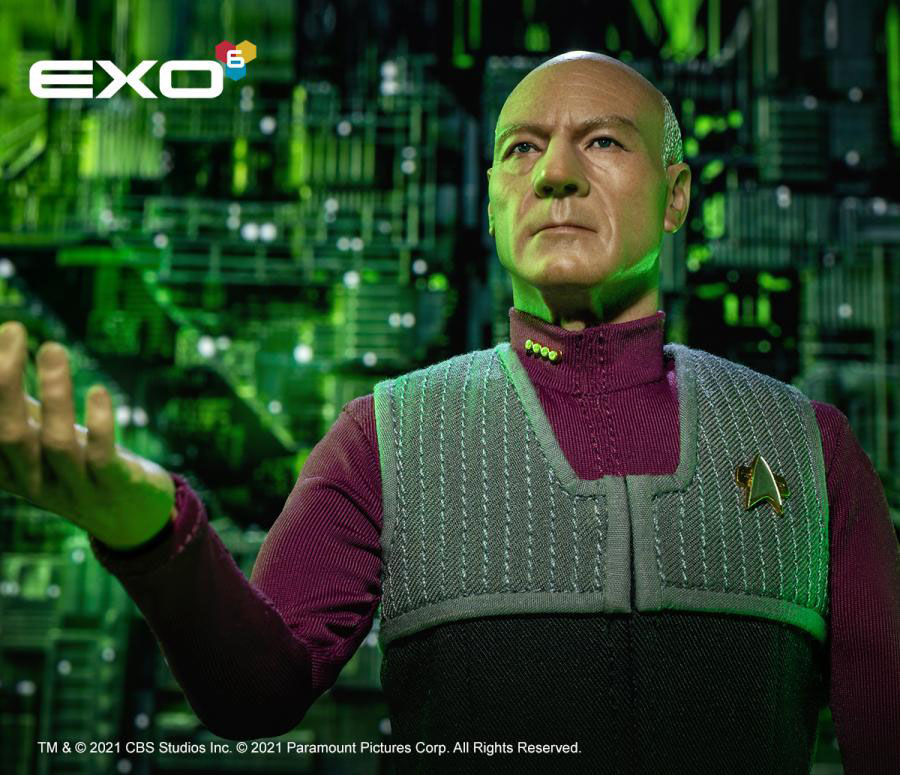 Star Trek: First Contact - Captain Jean-Luc Picard 1/6 Scale Figure by ...