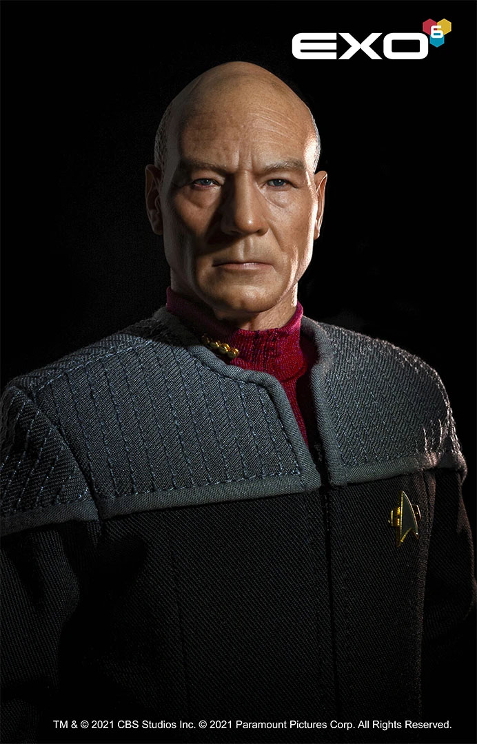 Star Trek: First Contact - Captain Jean-Luc Picard 1/6 Scale Figure by ...