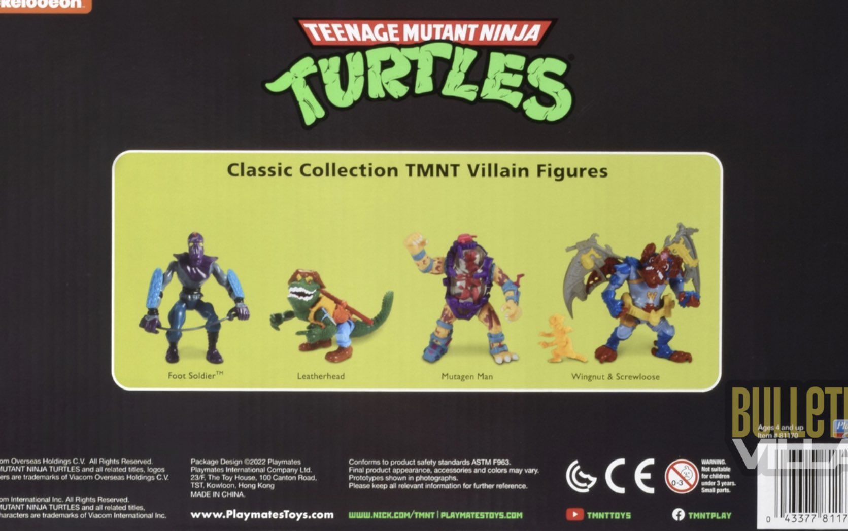 New Playmates TMNT Box Sets - Villains, Sewer Heroes and Toon Turts ...