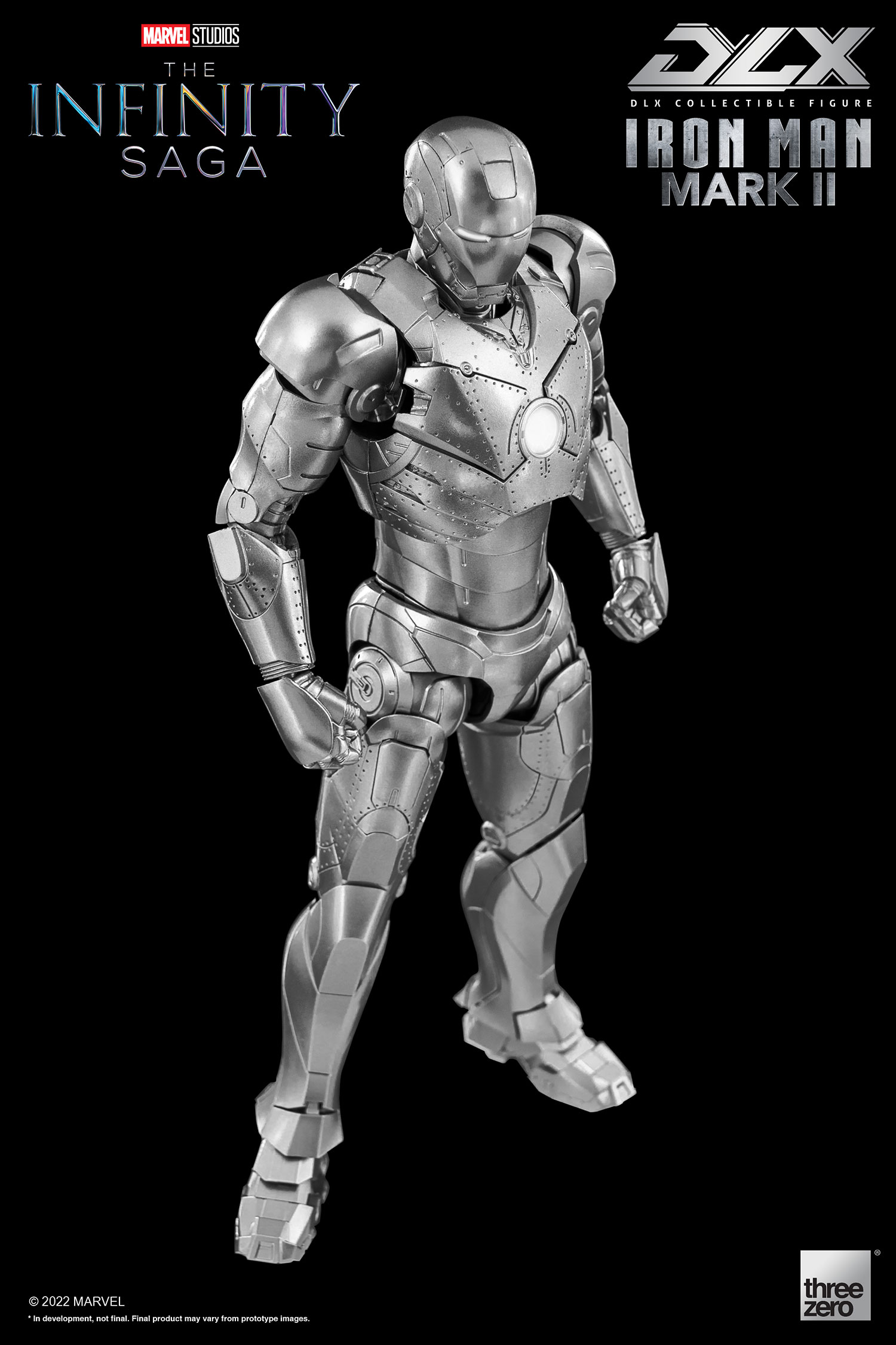 Threezero Infinity Saga DLX Iron Man Mark II - The Toyark - News