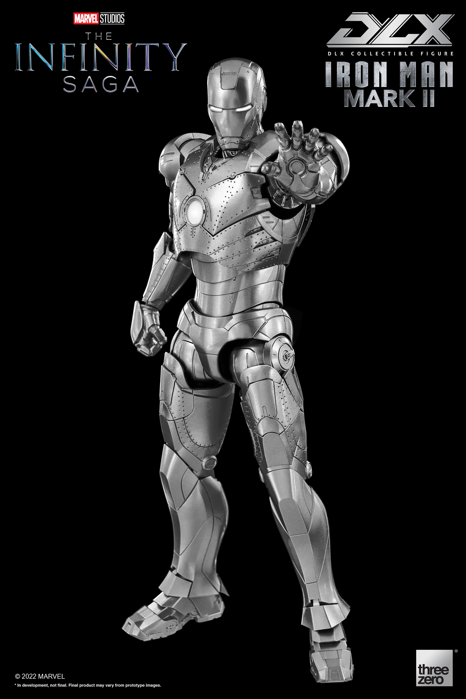 Threezero Infinity Saga DLX Iron Man Mark II - The Toyark - News