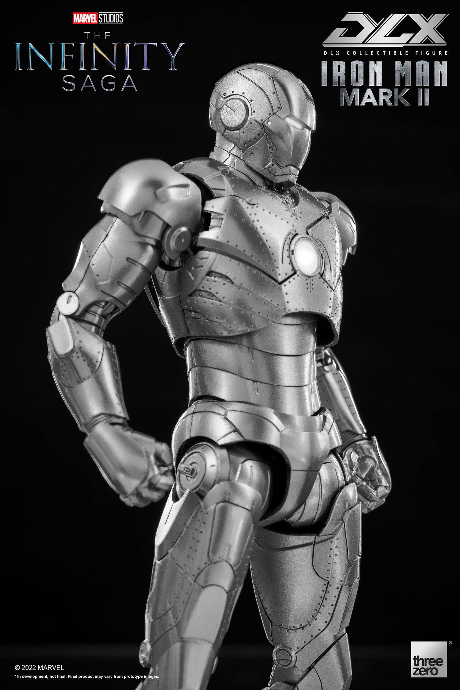 Threezero Infinity Saga DLX Iron Man Mark II - The Toyark - News