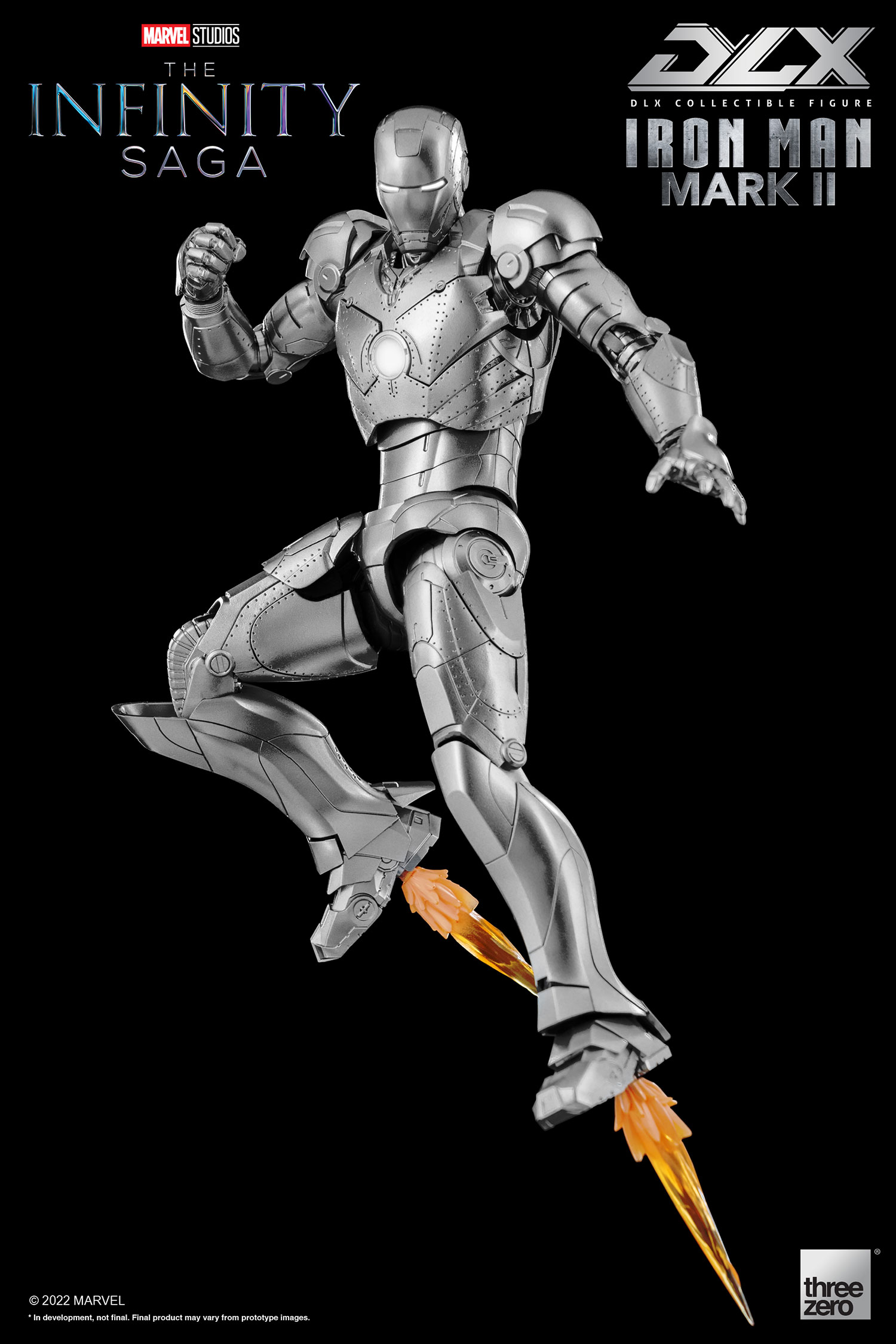 Threezero Infinity Saga DLX Iron Man Mark II - The Toyark - News