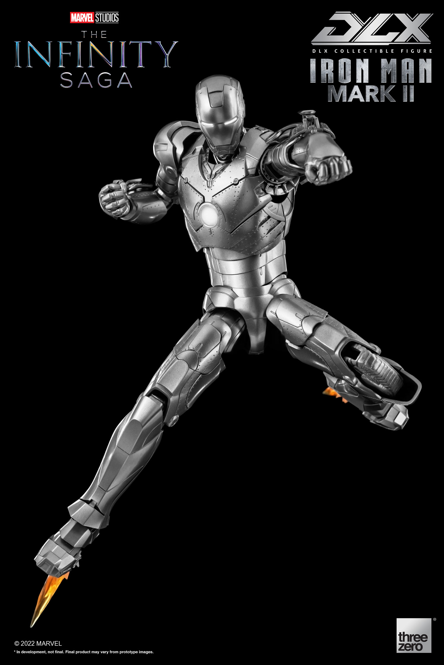 Threezero Infinity Saga DLX Iron Man Mark II - The Toyark - News