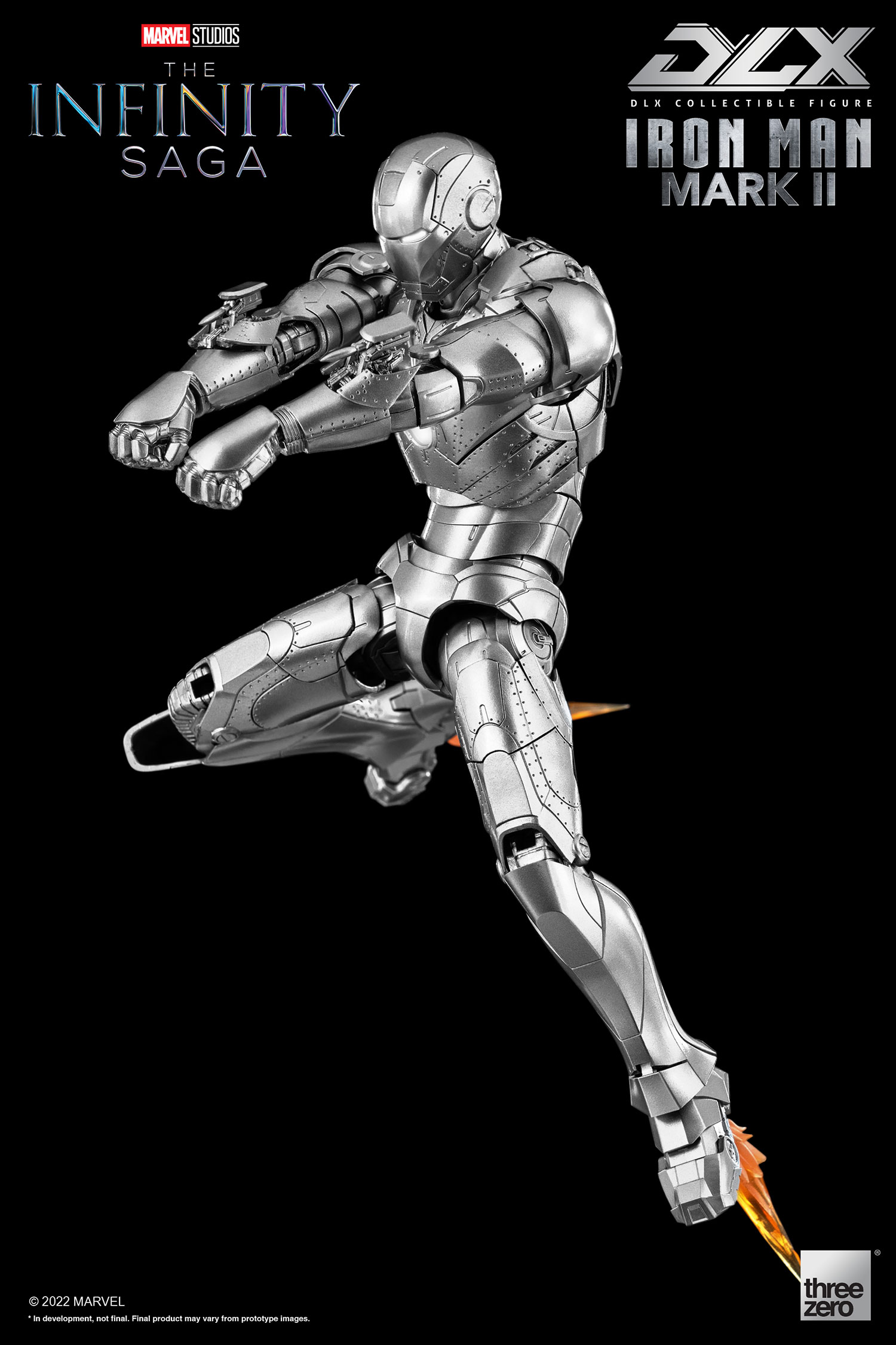Threezero Infinity Saga DLX Iron Man Mark II - The Toyark - News