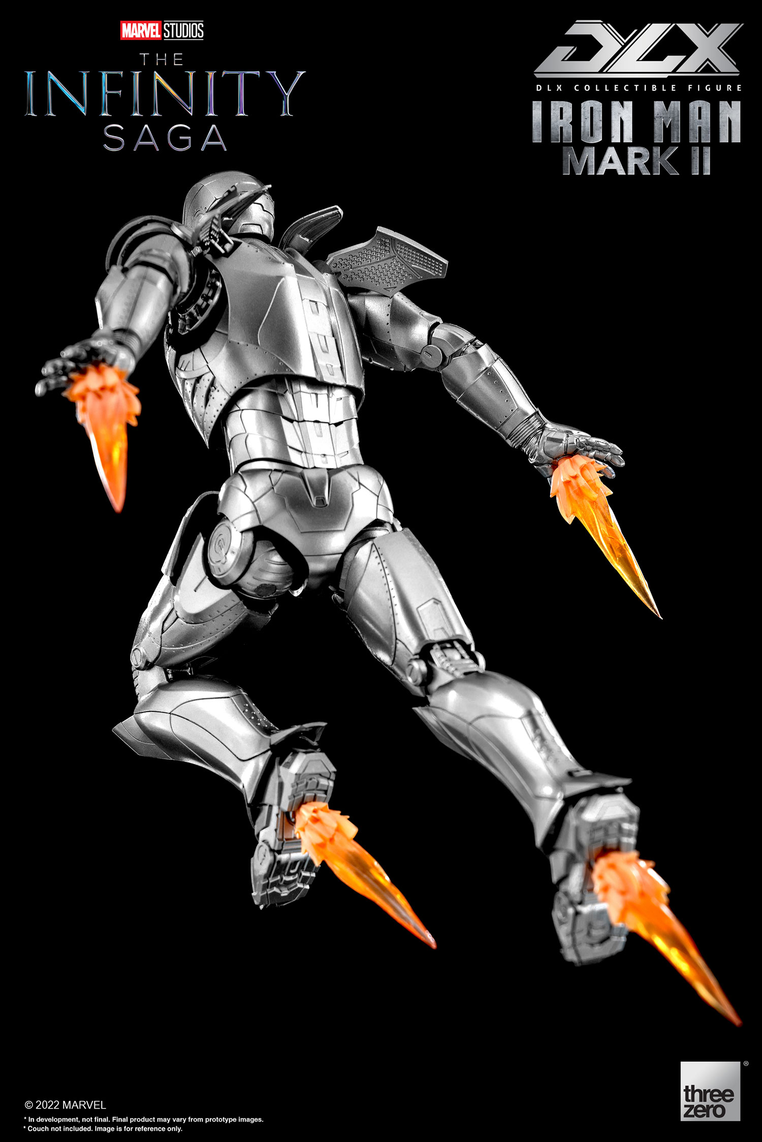 Threezero Infinity Saga DLX Iron Man Mark II - The Toyark - News