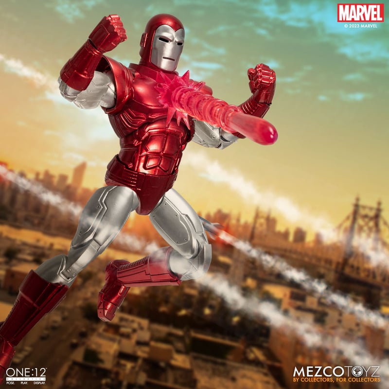 One:12 Collective Iron Man: Silver Centurion - The Toyark - News