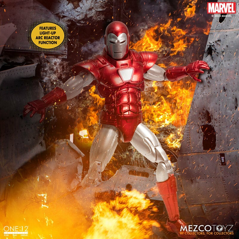 One:12 Collective Iron Man: Silver Centurion - The Toyark - News
