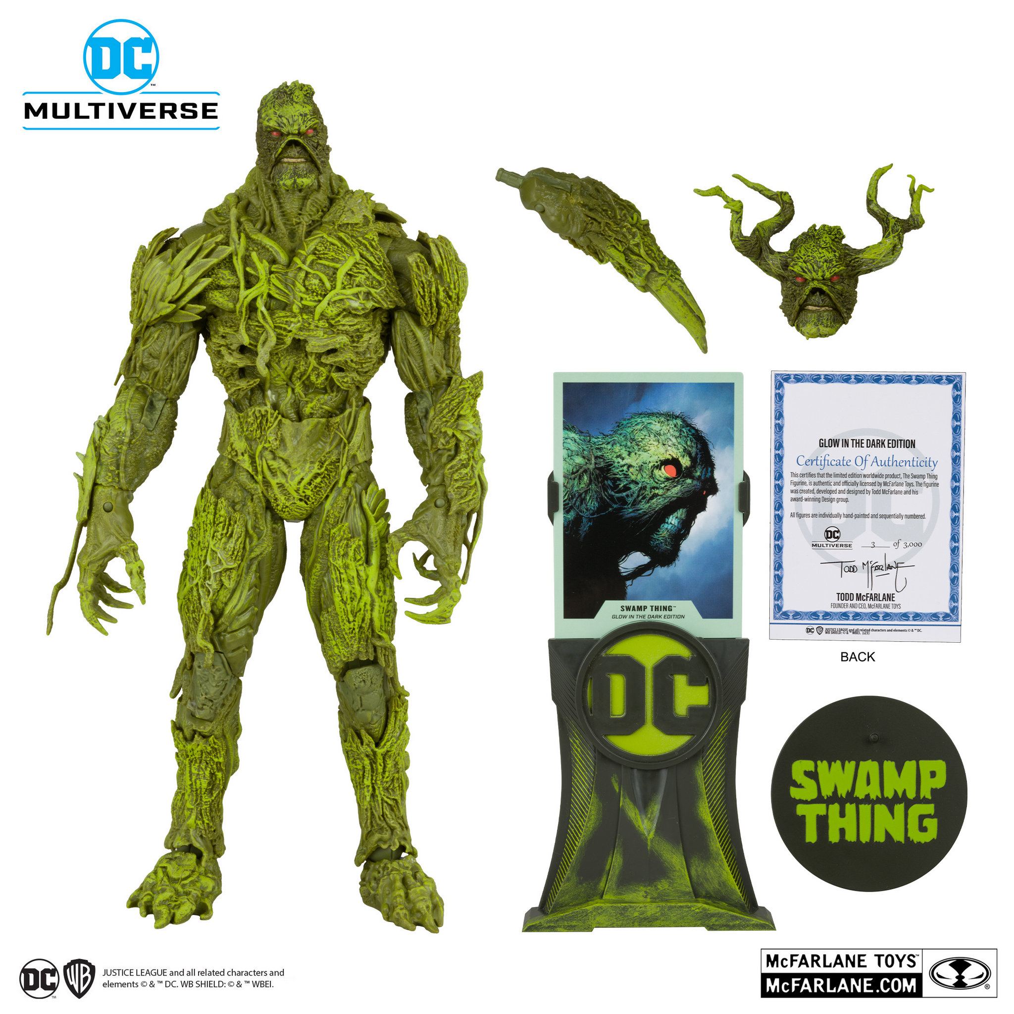 DC Multiverse Glow In The Dark Gold Label Exclusives (John Stewart ...