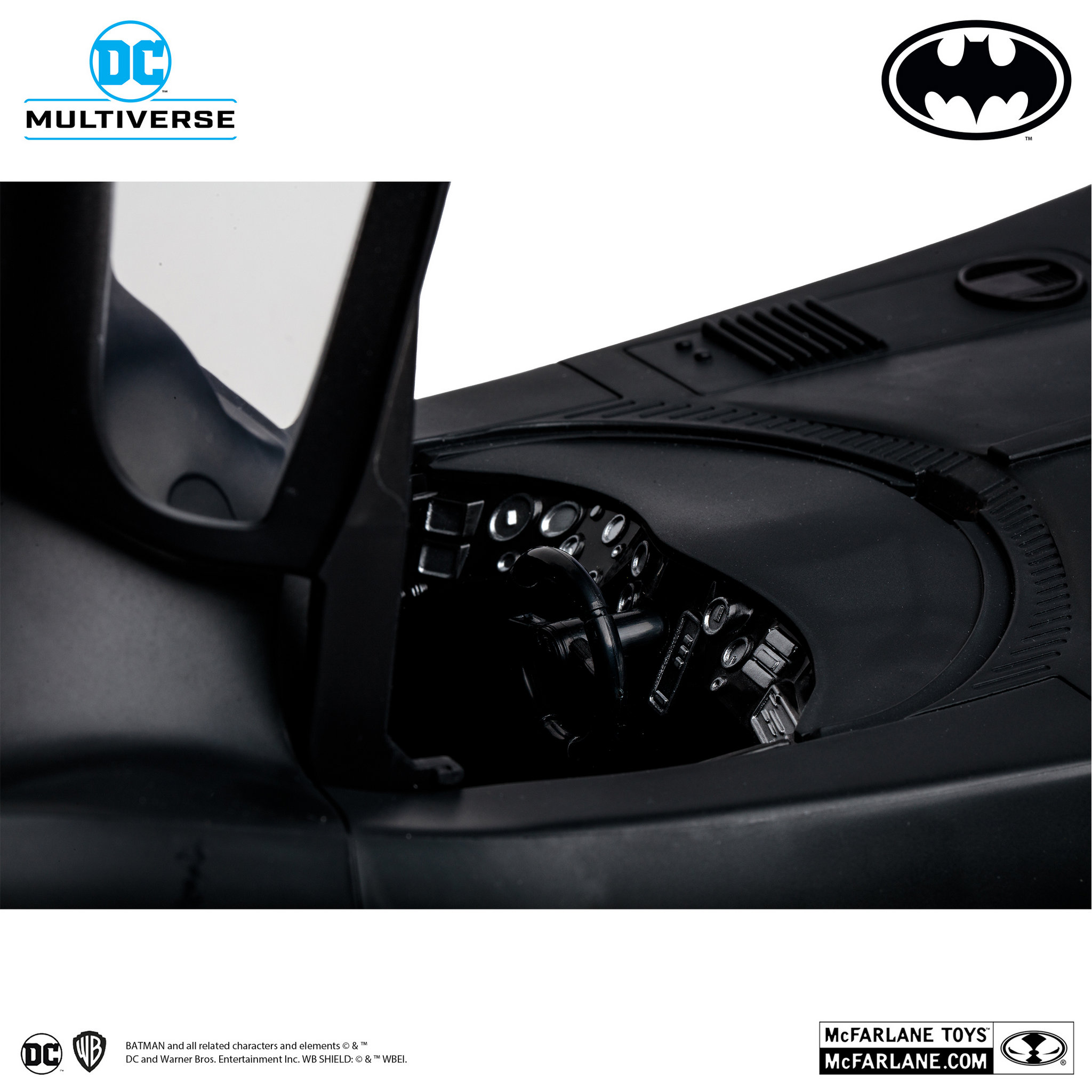 DC Multiverse Batman 89 Batmobile & Batman Gold Label Exclusive Live ...