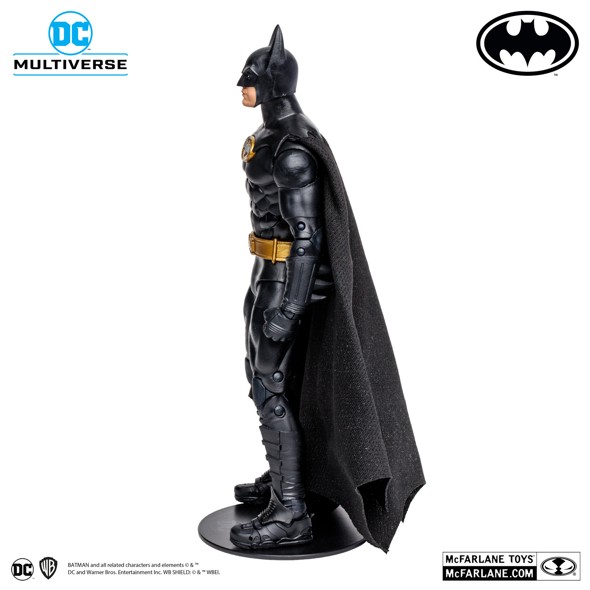 DC Multiverse Batman 89 Batmobile & Batman Gold Label Exclusive Live ...